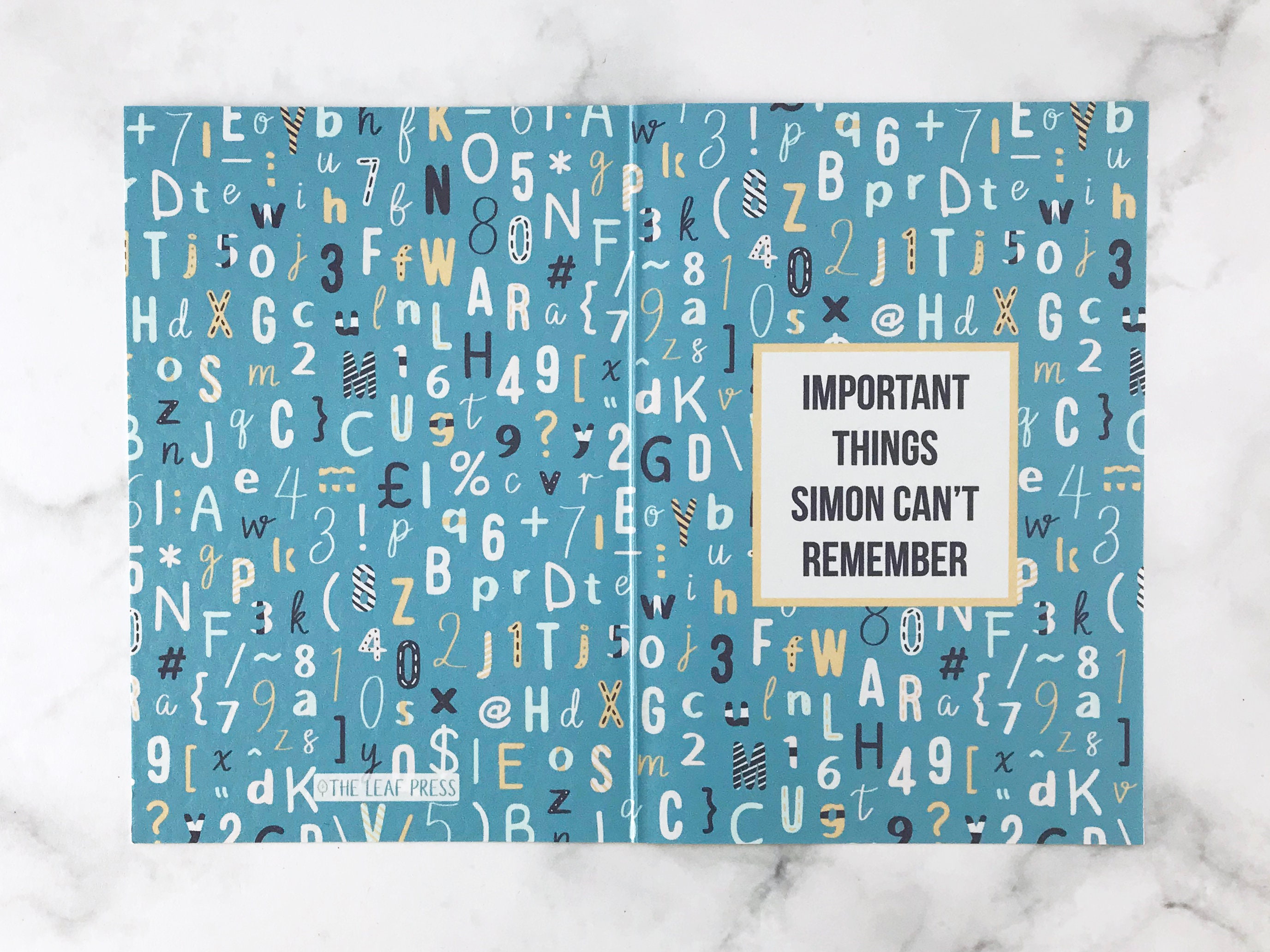 Passwords Design Notebook for Usernames and Passwords - Etsy UK