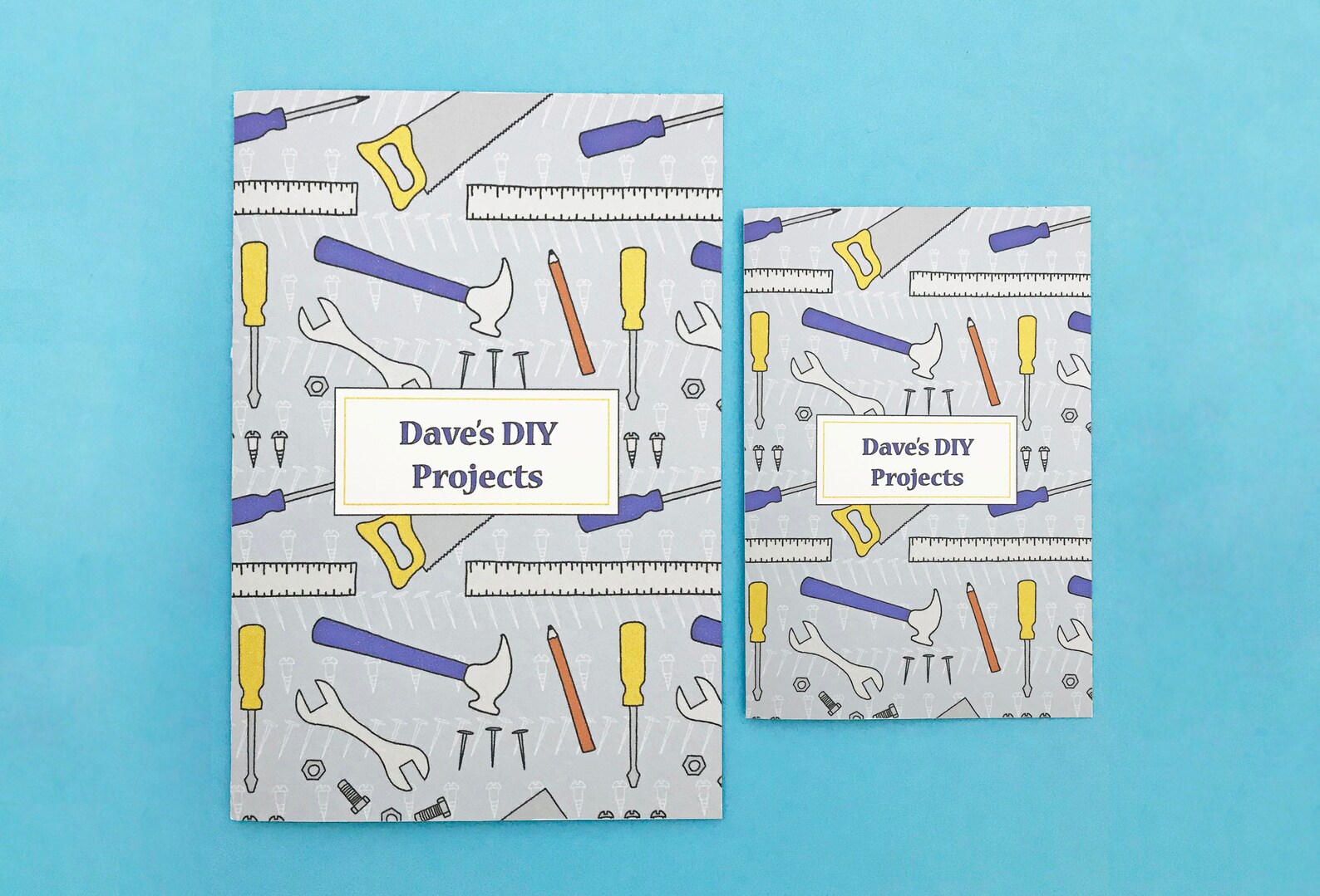 DIY Notebook Personalised Gift Builder Gift Carpenter | Etsy