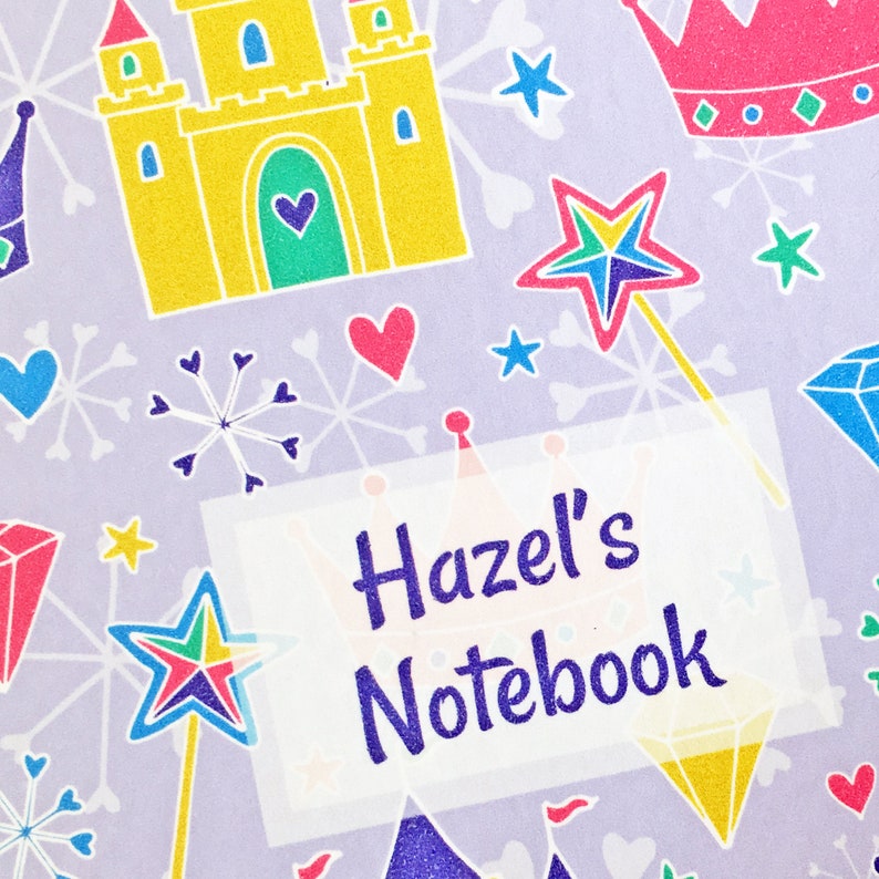 Personalised Princess Notebook Gift | Etsy