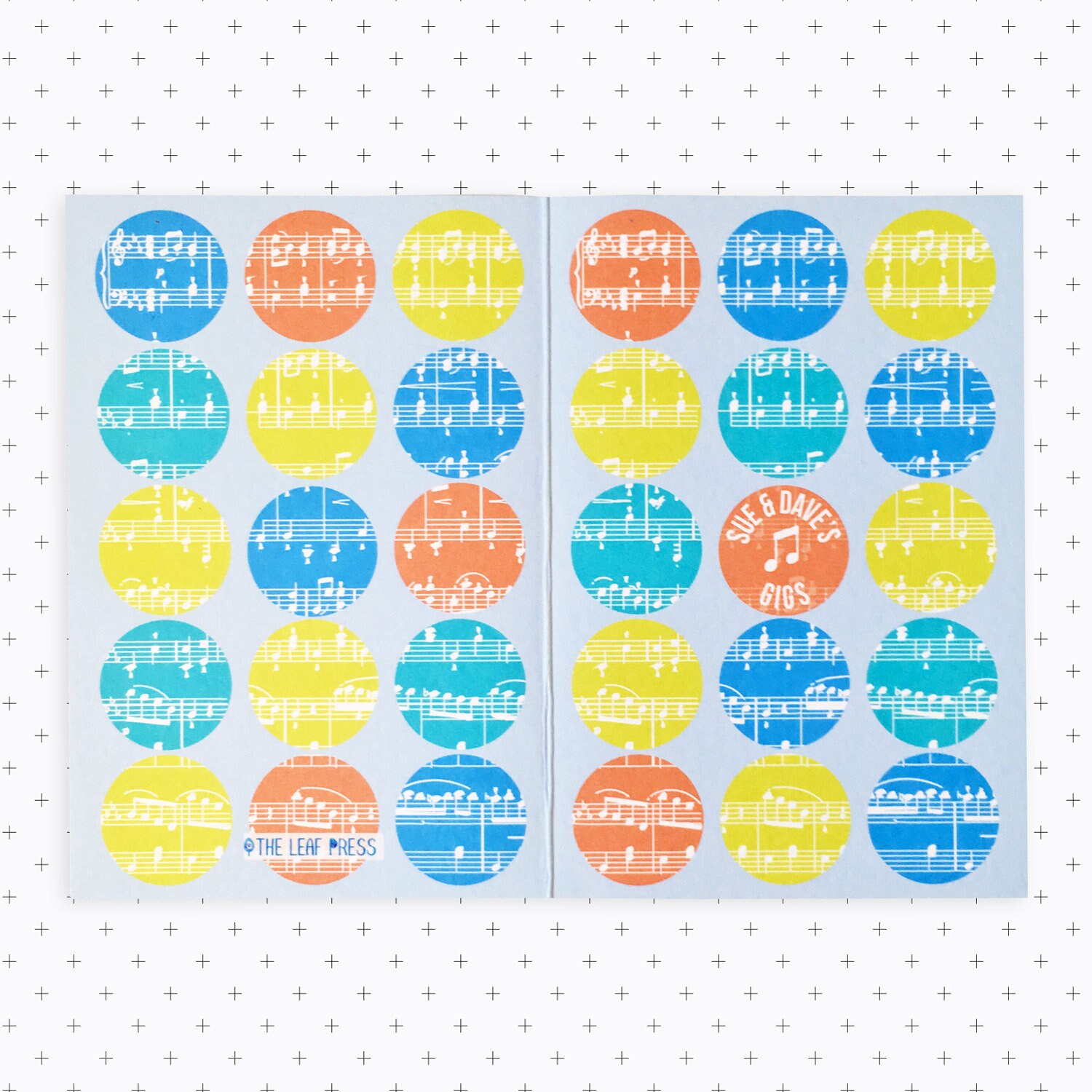 Music Design Personalised Notepad Music Notebook - Etsy UK