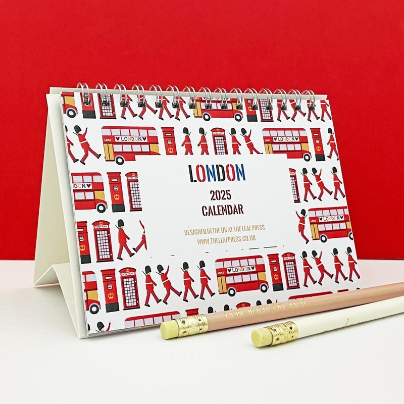 Desk Calendar - Etsy