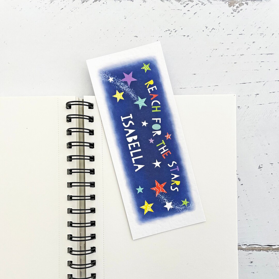 School Class Bookmarks Gift From Teacher Personalised Reach for the ...