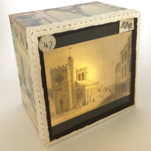 Magic Lantern Slide Light Box/ Street Scene/ Ornament/ Decoration - Etsy