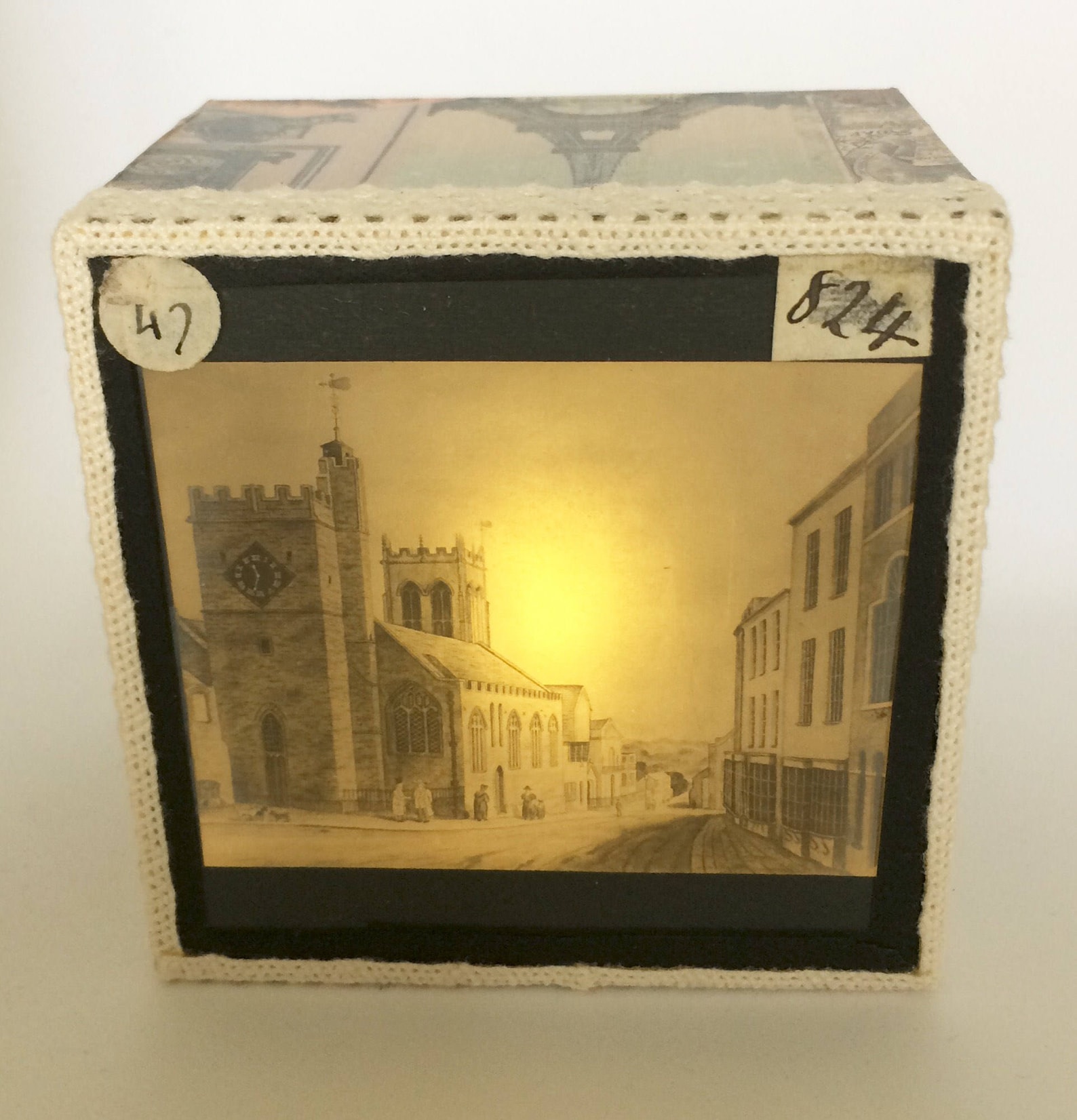 Magic Lantern Slide Light Box/ Street Scene/ Ornament/ Decoration - Etsy