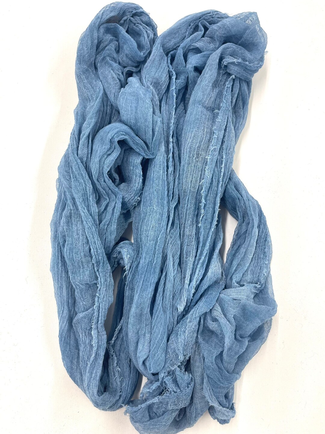 Hand Dyed Cotton Gauze Fabric Handmade Fiber Art Supplies - Etsy