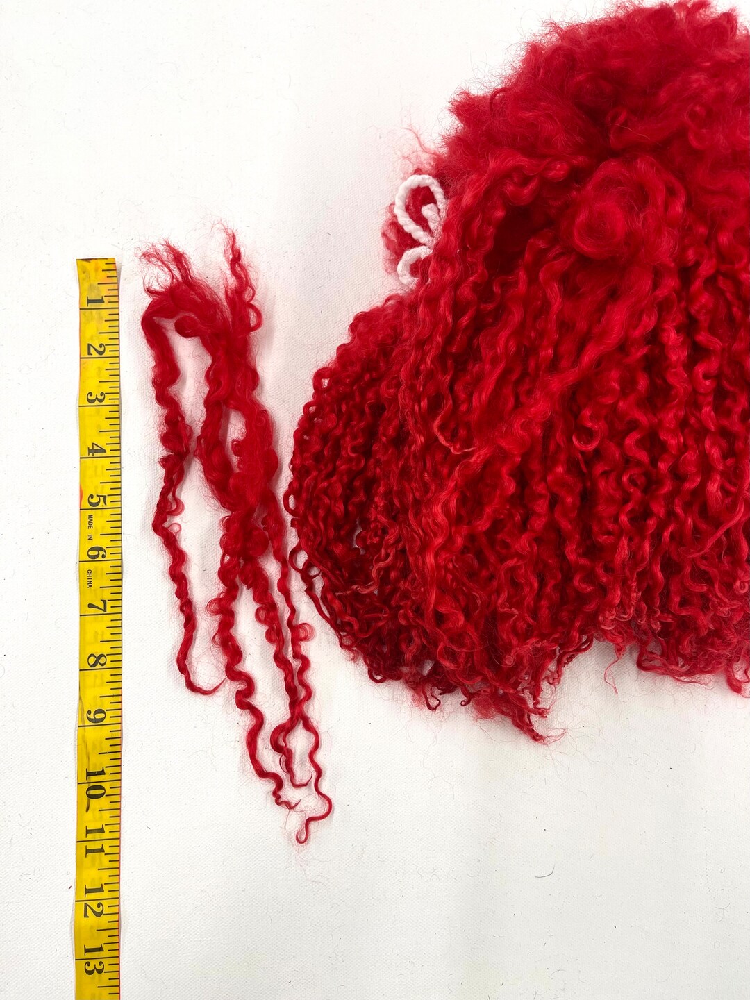 Hand Dyed Teeswater Long Wool Locks for Felting, Spinning, Weaving ...
