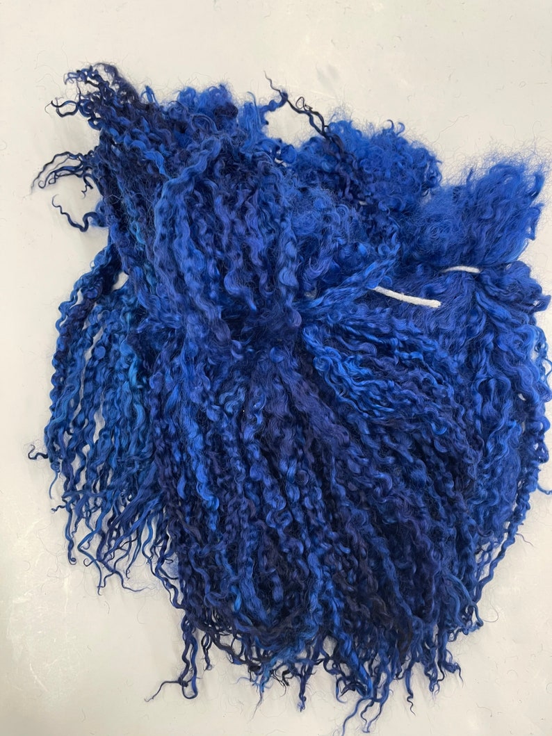 Hand Dyed 1st Clip Teeswater Sheep Long Wool Locks for - Etsy
