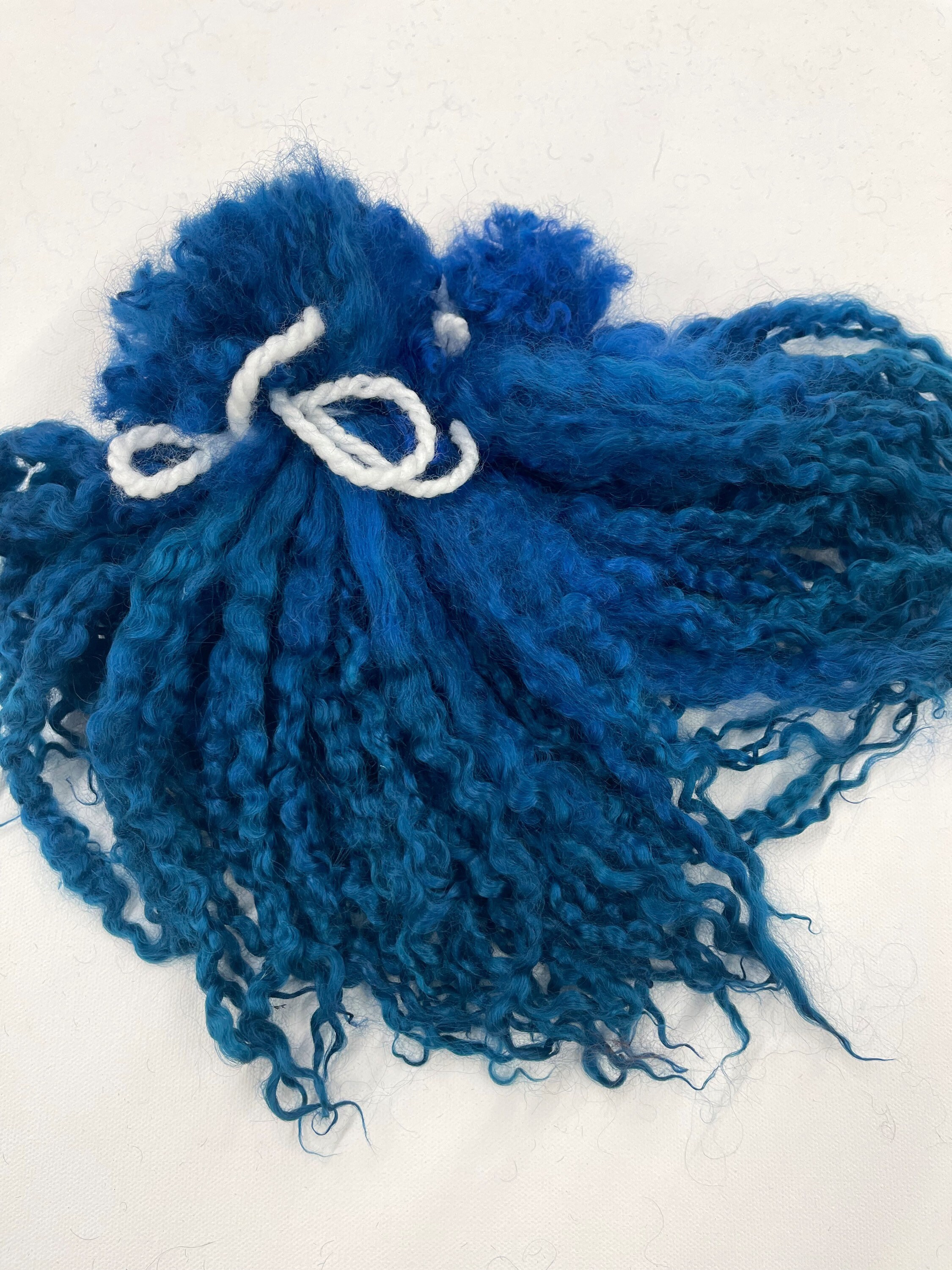 Hand Dyed Teeswater Long Wool Locks for Felting Spinning | Etsy