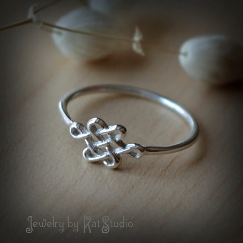 Infinity Celtic Knot Ring Infinity Knot Love Knot Ring | Etsy