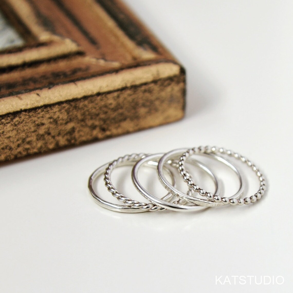 Rope Ring Sterling Silver Twisted Ring Nautical Rope Ring - Etsy