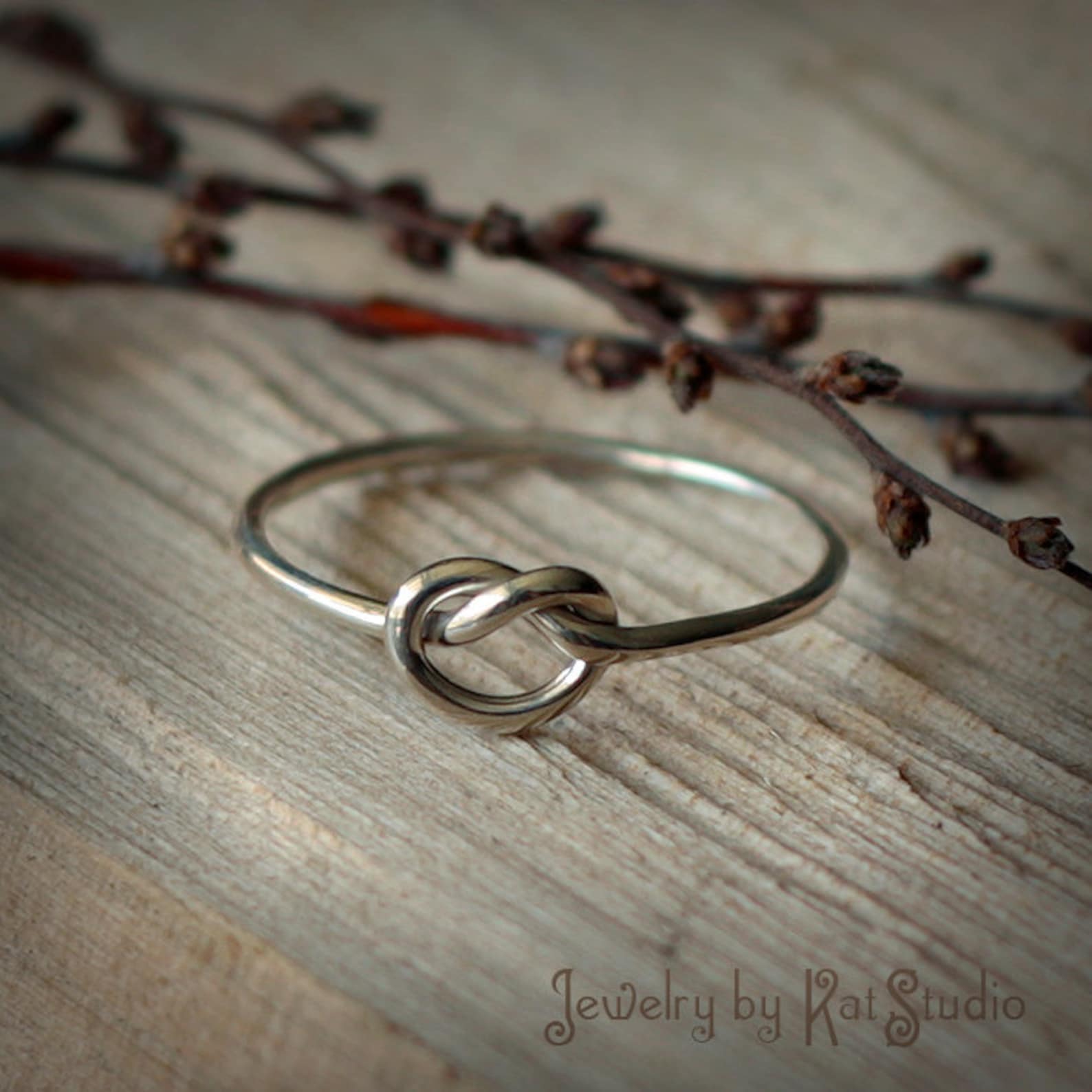 2 Friendship Knot Rings Set of Two Best Friends Rings - Etsy