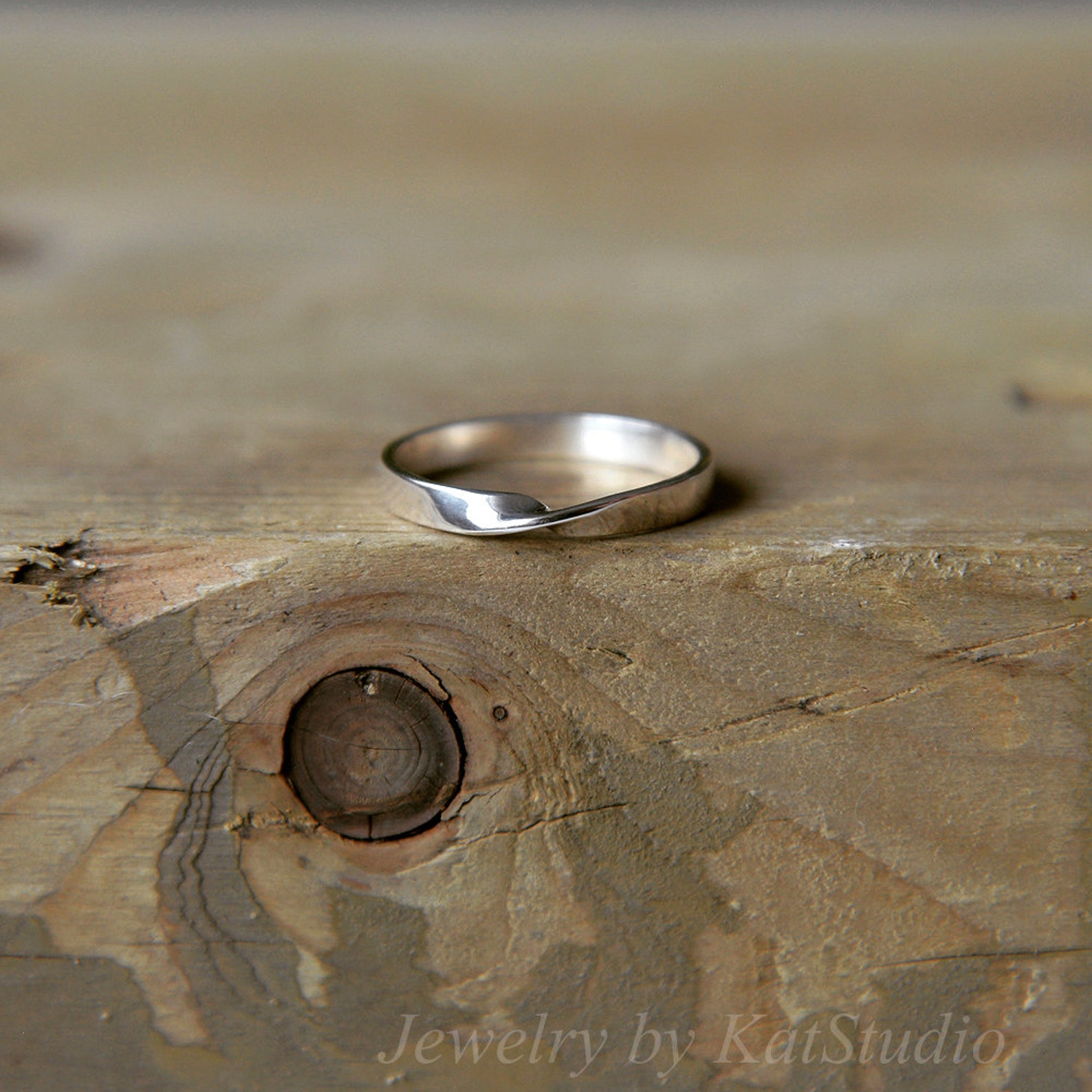 Mobius Ring Moebius Ring Infinity Ring Silver Twisted Ring | Etsy