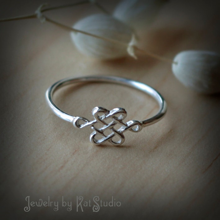 Infinity Celtic Knot Ring Infinity Knot Love Knot Ring | Etsy