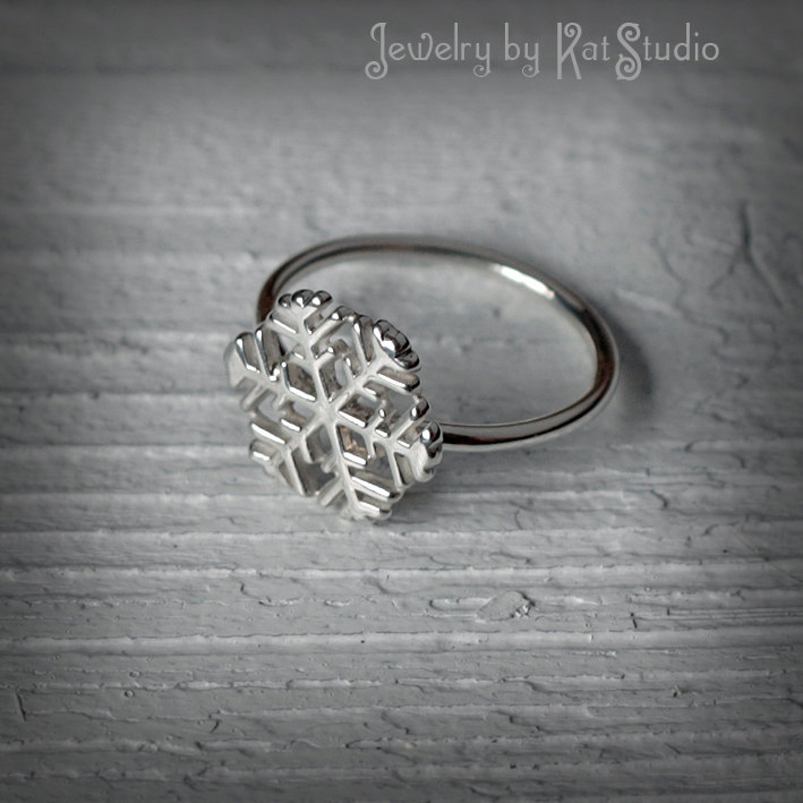 Snowflake Ring Silver Snowflake Christmas Jewelry Winter - Etsy