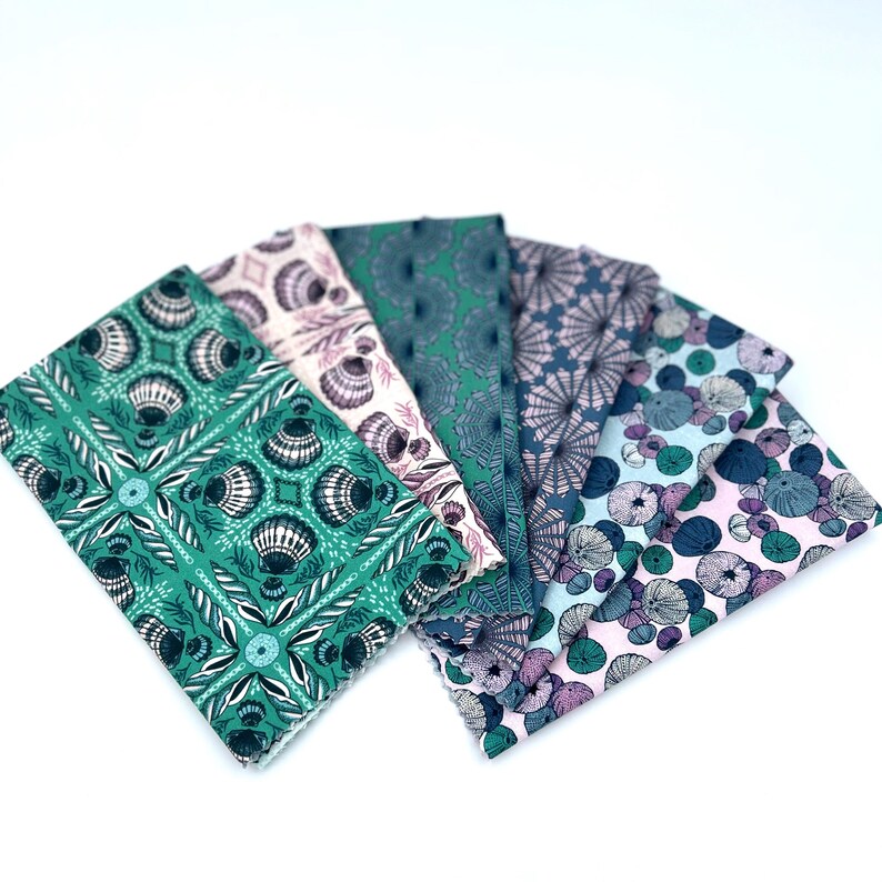 Fabric Bundle, 6 Fat Quarters or 6 Half Yards, Cloud 9 Organic Cotton ...