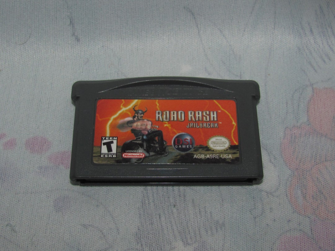 Vintage Nintendo Game Boy Advance Game Road Rash Jailbreak Working - Etsy