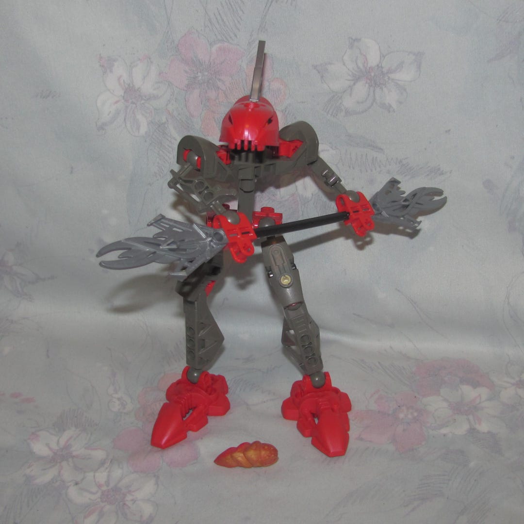 2003 Lego Bionicle Set 8592 Rahkshi Turahk Complete With Brain, No ...