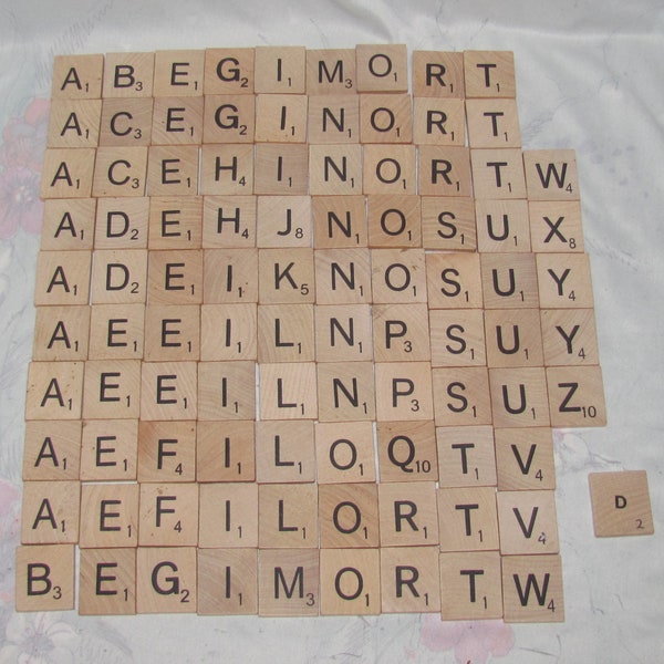 Giant Scrabble Tiles - Etsy