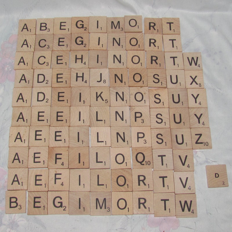 Giant Scrabble Tiles - Etsy