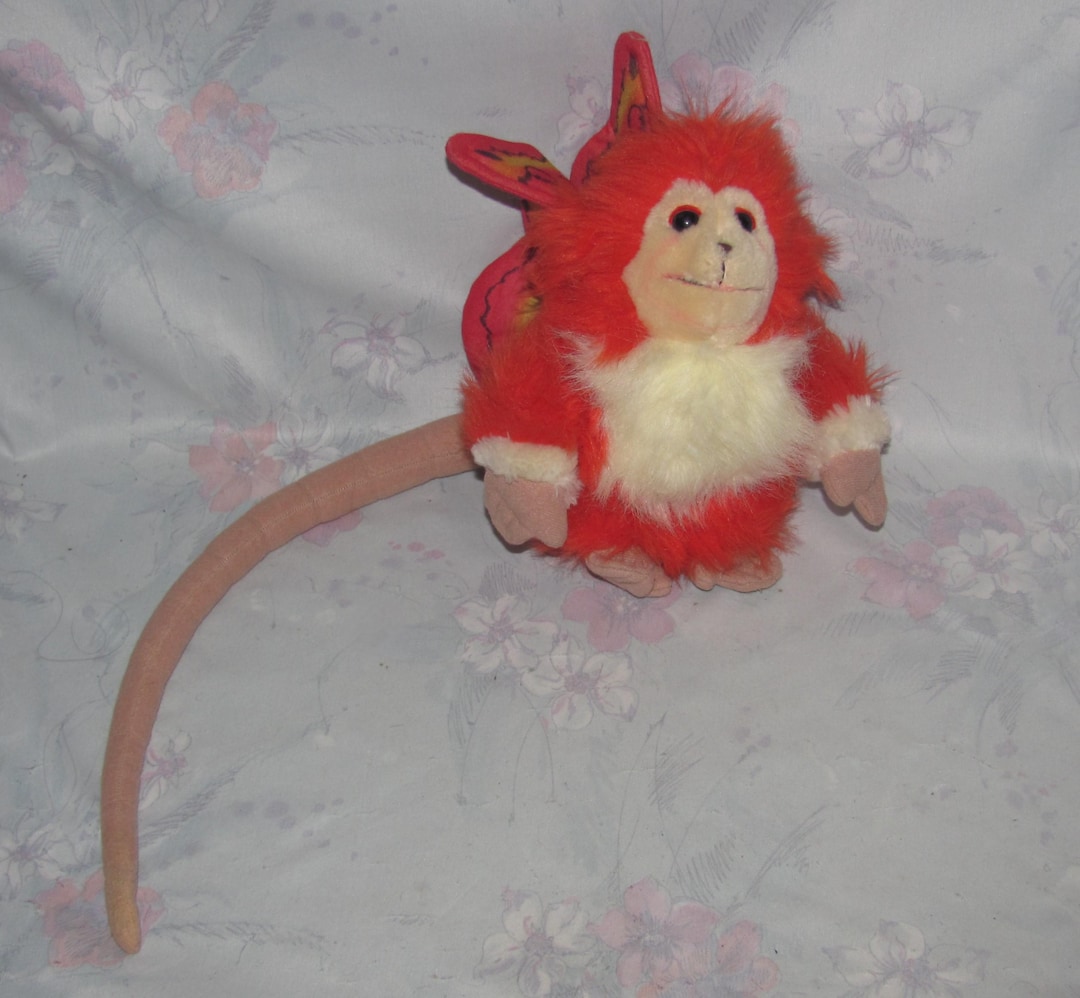 Vintage 1986 Captain EO Fuzzball Space Monkey Plush - Walt Disney World ...