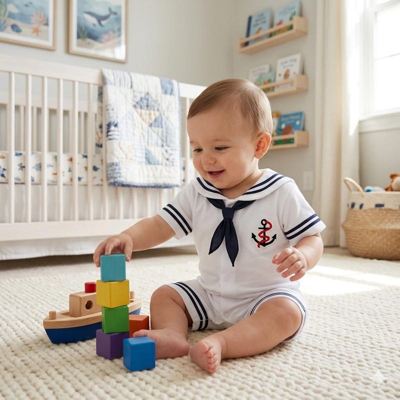 Boys Navy Sailor Costume - Etsy