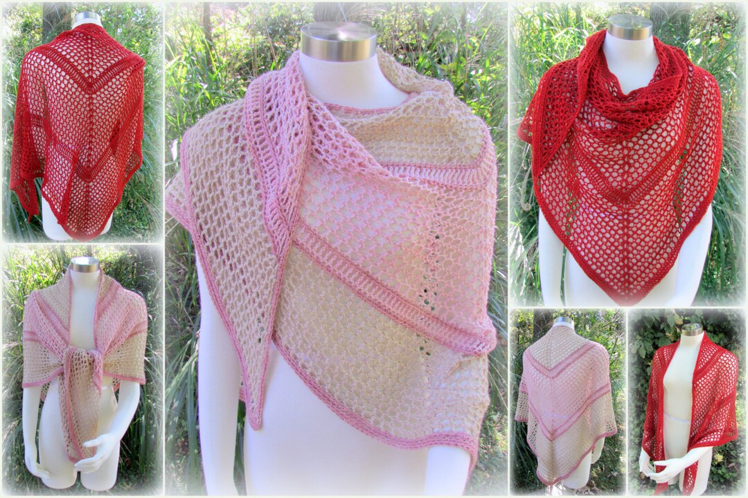 Pattern Only - Bacall Shawl Pattern Crochet Lace Pattern Scarf Large - Etsy