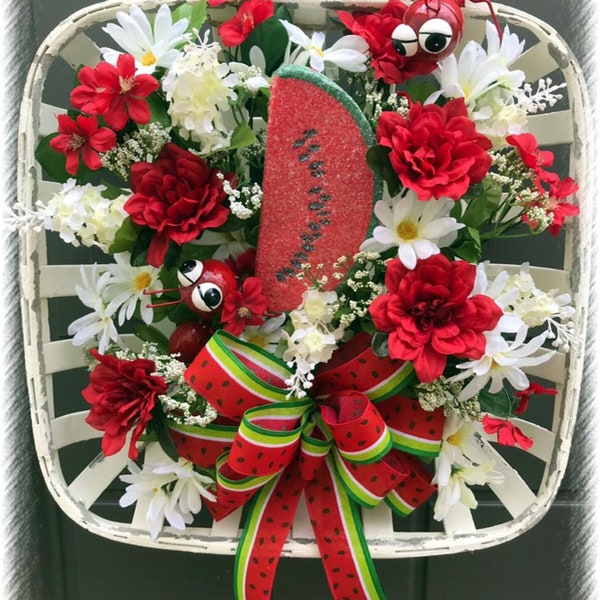 Tobacco Basket Wreath - Etsy