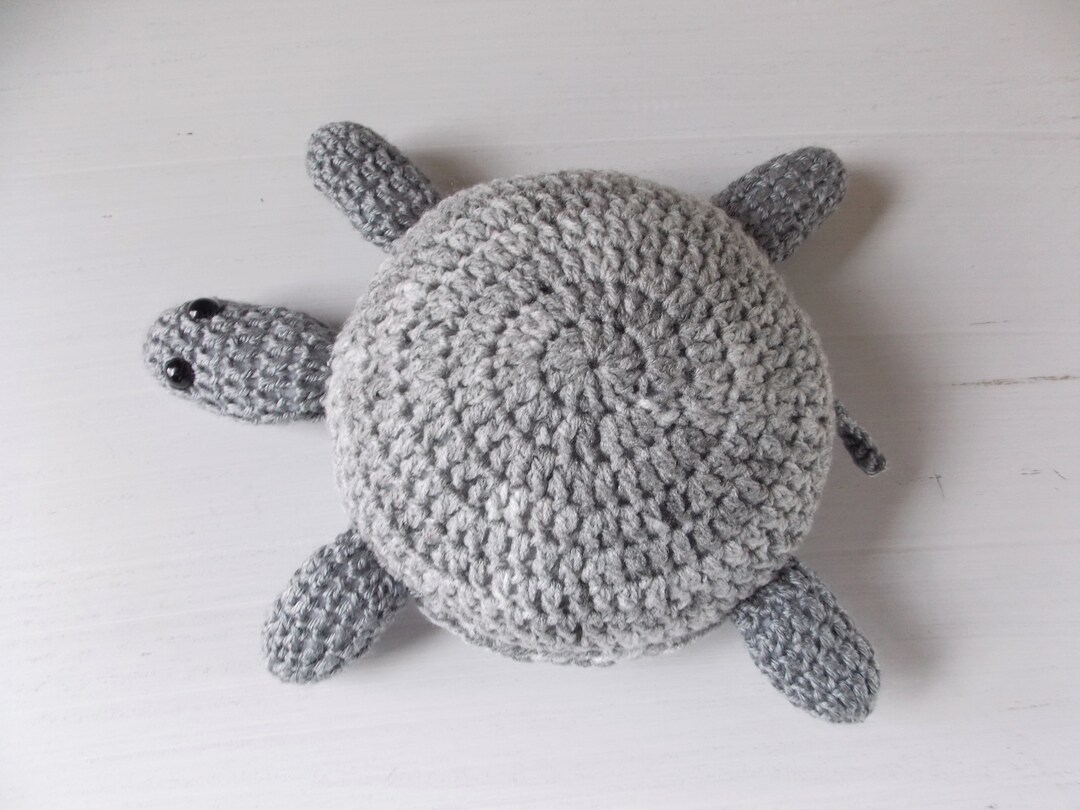 Gray Crochet Turtle Mop, Kitchen Floor Sink Drip Catcher, New House ...