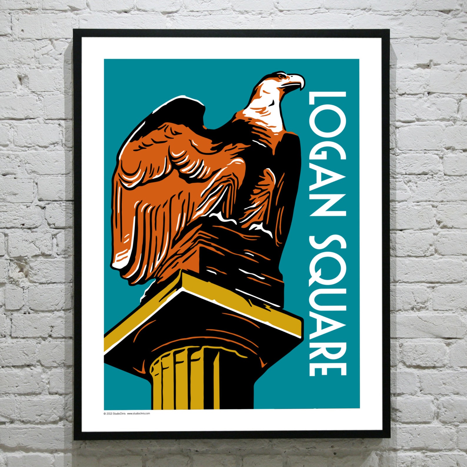 Chicago Poster | Chicago Neighborhood | Chicago City | Chicago Retro ...