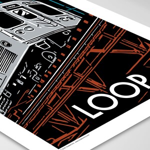 Chicago Poster | Chicago Neighborhood | Chicago City | Chicago Retro ...