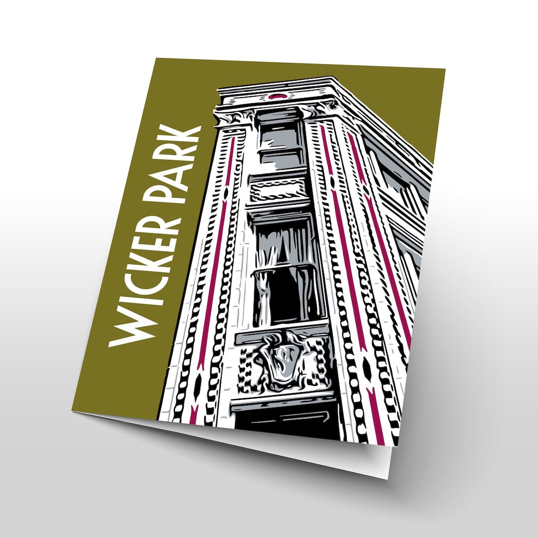 Chicago Cards | Chicago Neighborhood | Chicago City | Chicago Retro ...