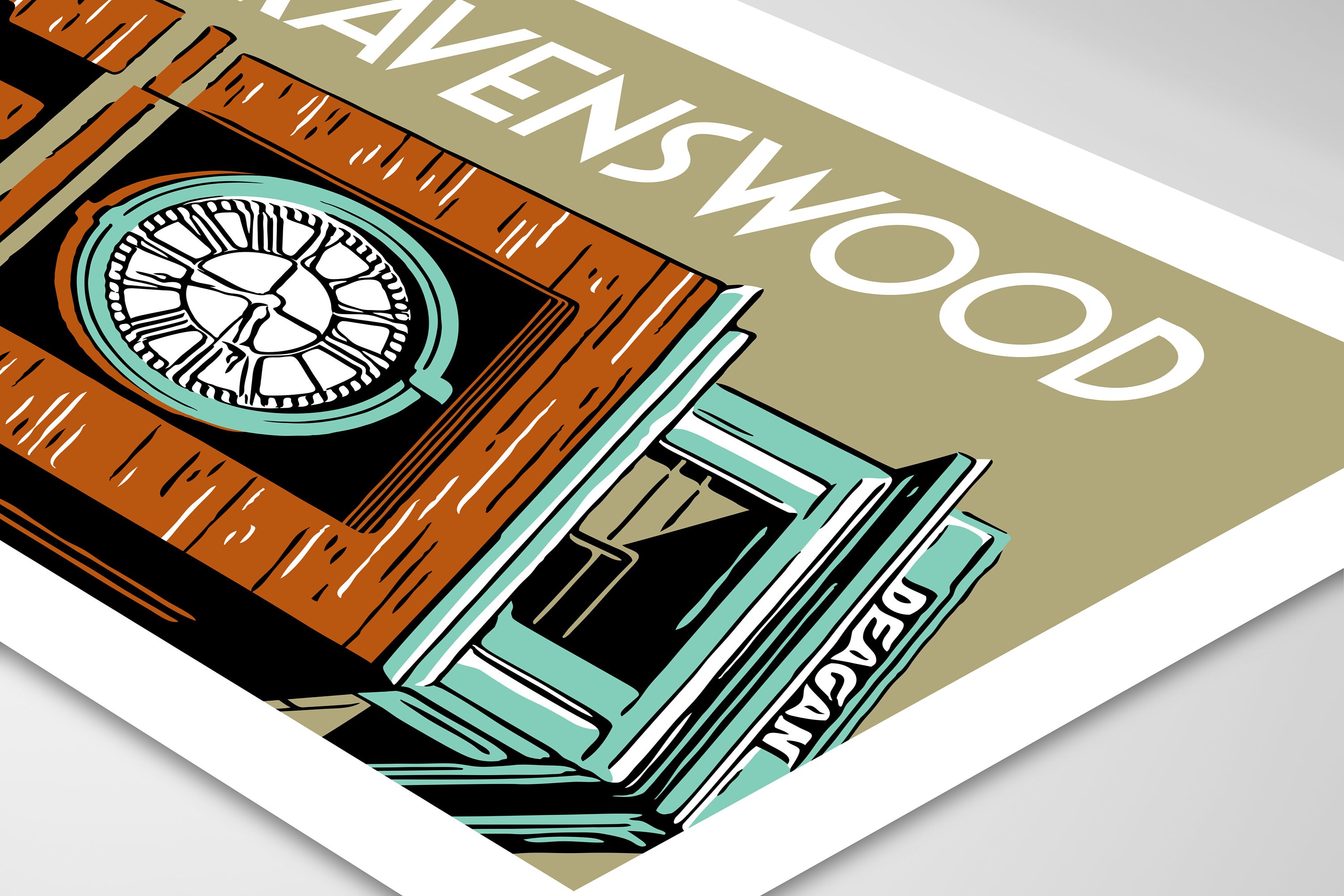 Chicago Poster | Chicago Neighborhood | Chicago City | Chicago Retro ...