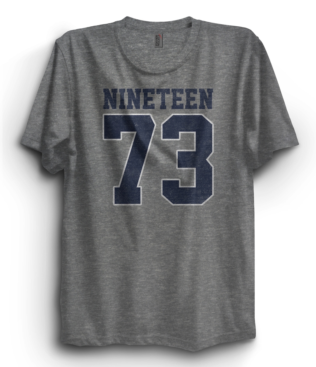 1973 T-shirt, Nineteen 73 Tshirt, Premium Ringspun Shirt, Birthday ...