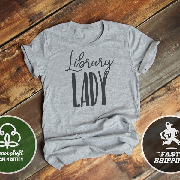 Library Shirt - Etsy