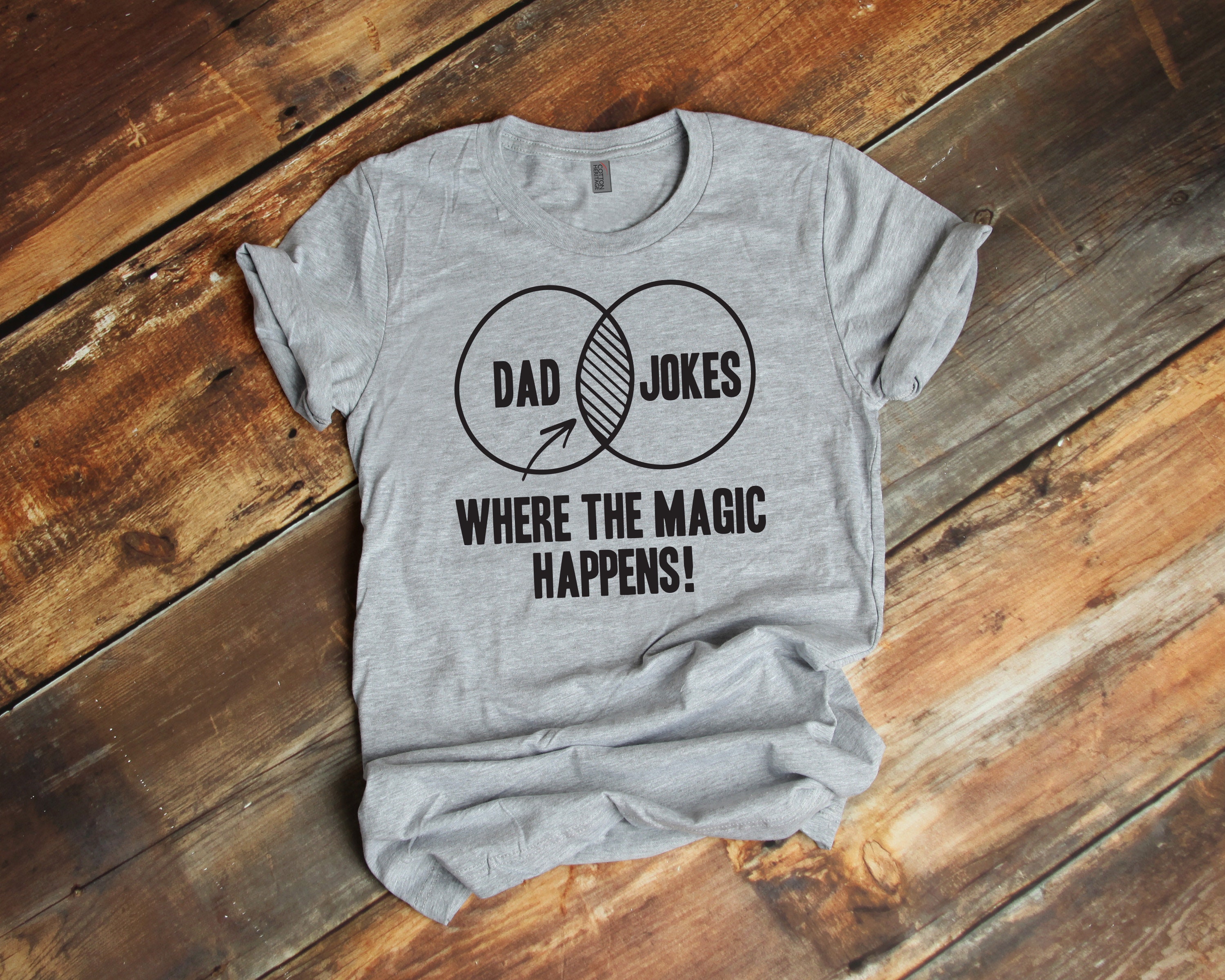 Dad Jokes Where the Magic Happens Shirt for Papa Fathers - Etsy.de