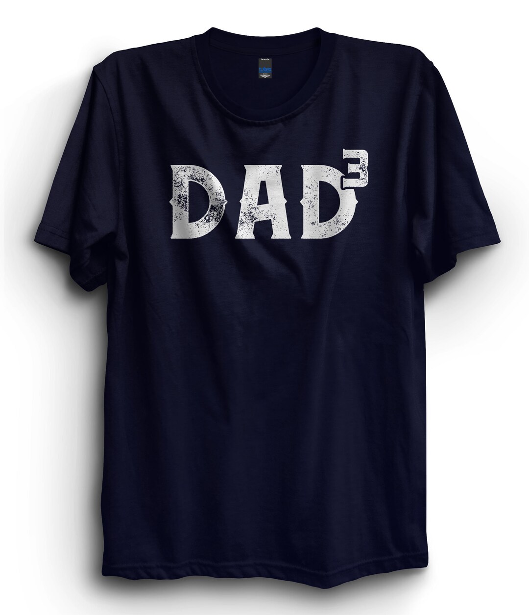 DAD of 3 Cubed T-shirt Personalized Father's Day Gift Many Colors S-XL ...