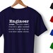 Engineer Definition Shirt T-shirt Gift Funy Nerd Geek Electrical ...