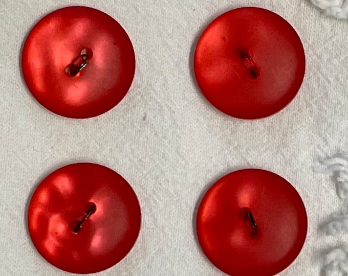 Vintage Red Loose Buttons - Etsy