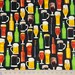 Beer Cotton Fabric, Party, Beach, Island - Etsy