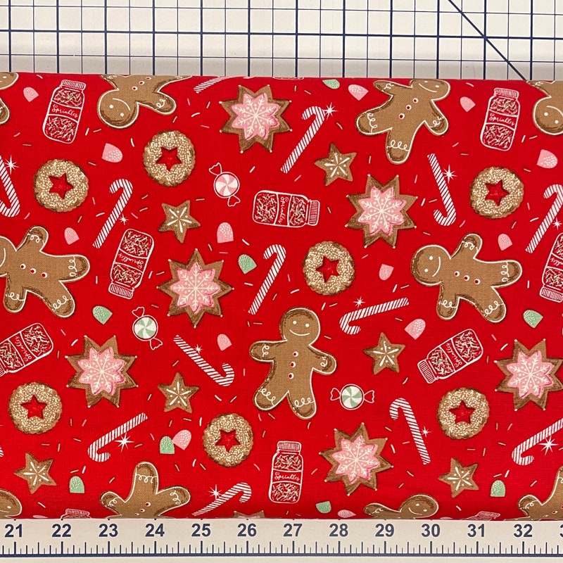Gingerbread Fabric - Etsy