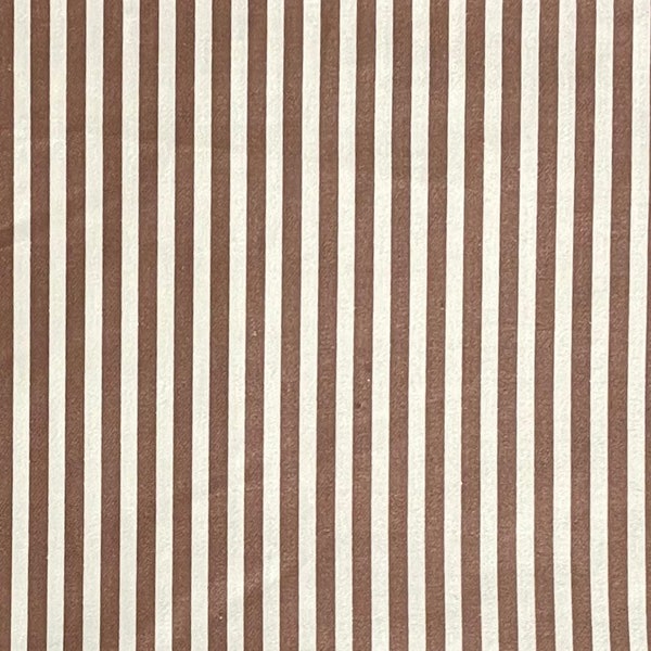 Brown Stripe Fabric - Etsy