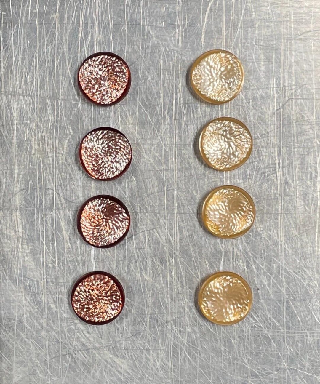 Vintage Brown or Yellow Loose Buttons - Etsy