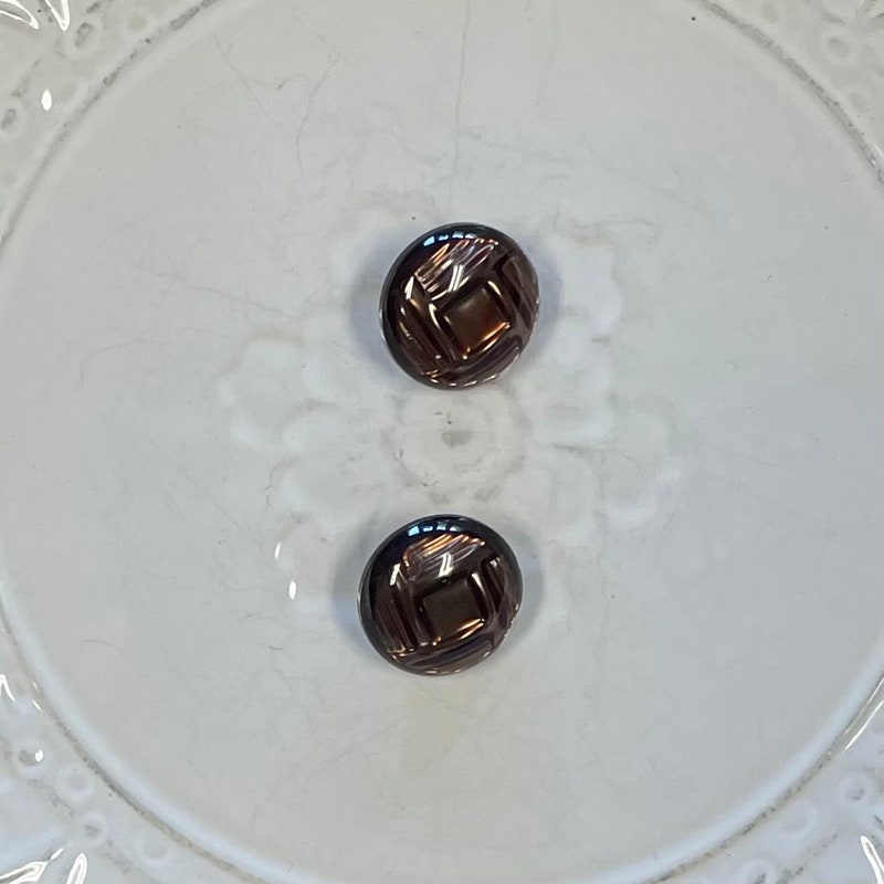 Brown Buttons - Etsy