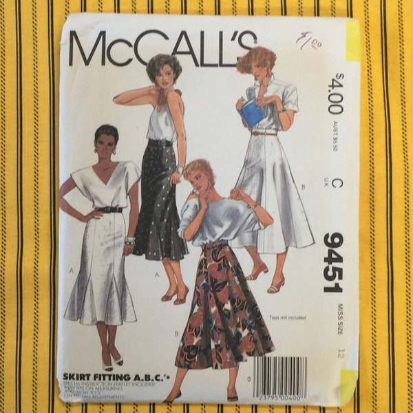 Flared Gored Skirt - Etsy