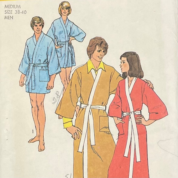 Mens Robe Pattern - Etsy