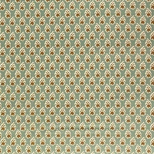 Green Calico Fabric, Floral, Andover Fabrics, Di Ford Hall, Anne ...