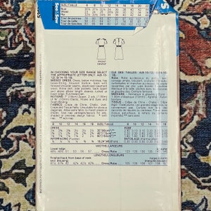 Vintage Loose Fitted Dress Pattern, Butterick 5305, UNCUT - Etsy