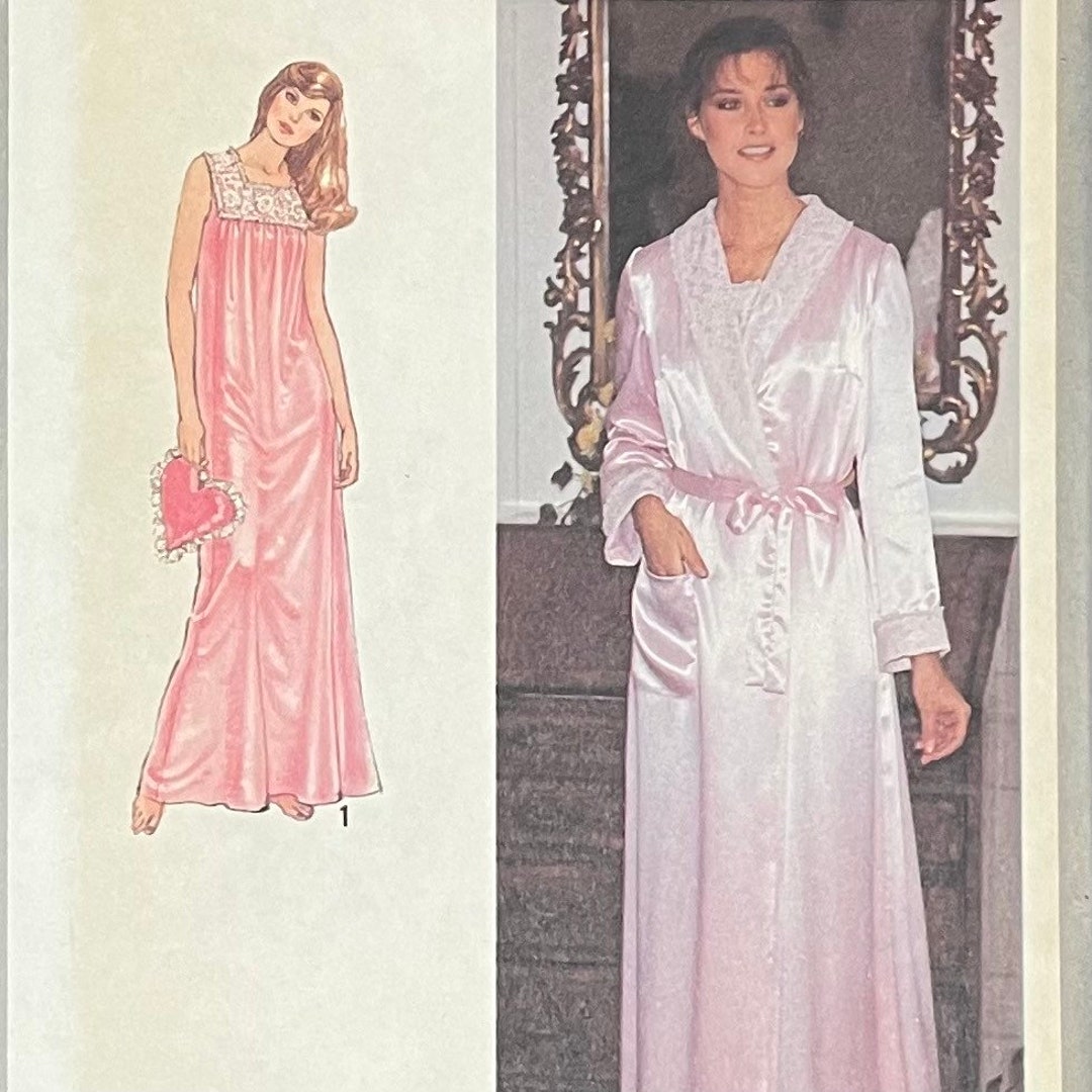 Vintage Robe and Gown Pattern, Simplicity 8764, UNCUT - Etsy