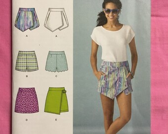 Simplicity Sewing Pattern 1370 Misses' Shorts, Skort and Skirt - Etsy