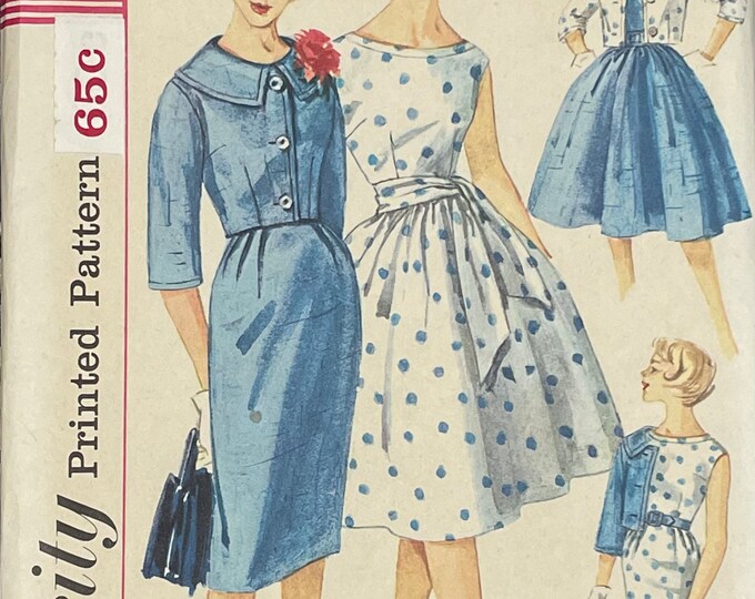 Vintage One Piece Dress Pattern, Little Black Dress, Vogue 7327, UNCUT ...